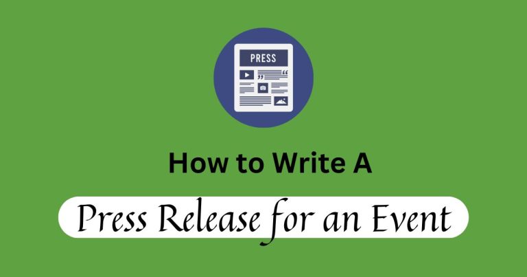 How to Write A Press Release for An Event | EventBookings