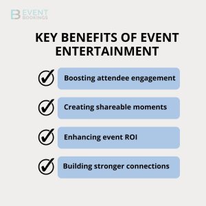 25 Best Event Entertainment Ideas to Wow Your Guests | EventBookings